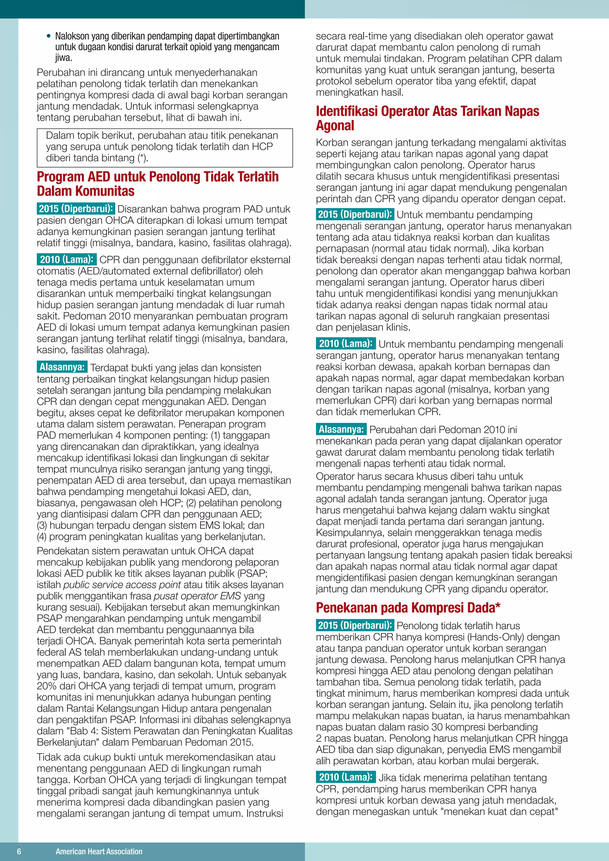 2015 aha-guidelines-highlights-indonesian | PDF