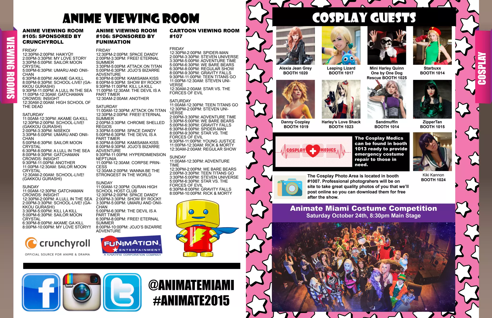 Animate Miami 2015 Program Guide | PDF