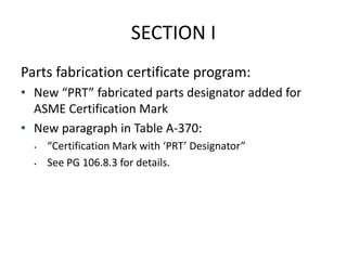 2015 asme-code-changes | PDF