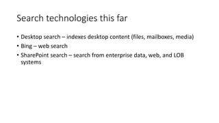Deep-Dive to Azure Search | PPT
