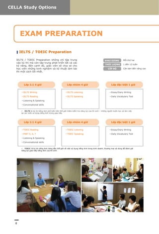 Trường Anh ngữ CELLA - Brochure CELLA, Cebu | PDF