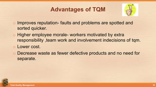 Total Quality Management (TQM) | PPT