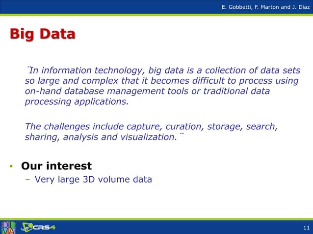 A Survey Of Compressed Gpu Based Direct Volume Rendering Ppt