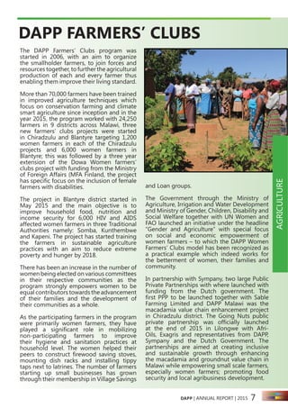 DAPP Malawi - ANNUAL REPORT 2 0 1 5 | PDF