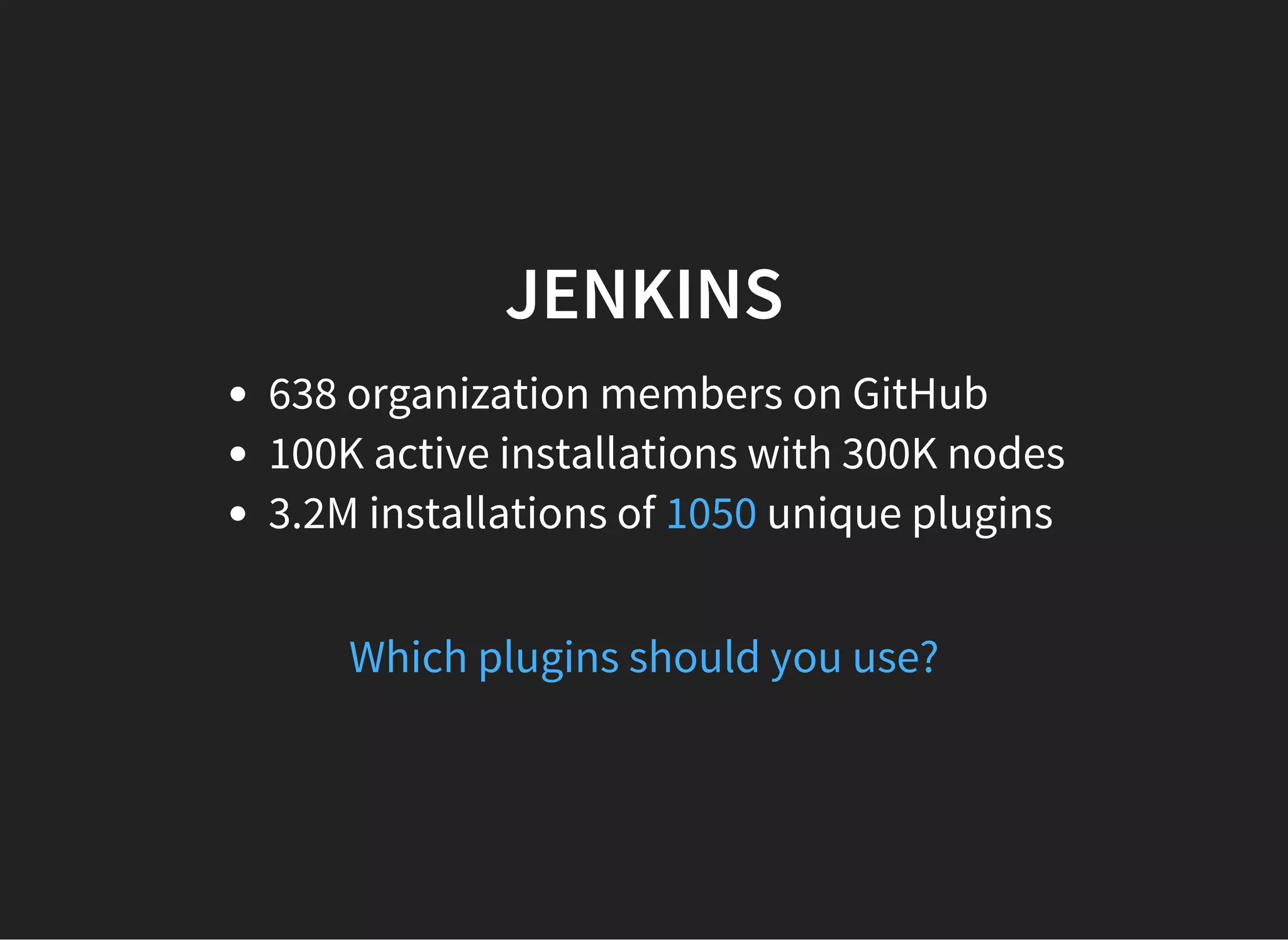 40 Great Jenkins Plugins in 40 Minutes | PDF