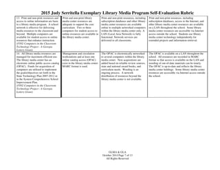 Program Evaluation Rubric | PDF