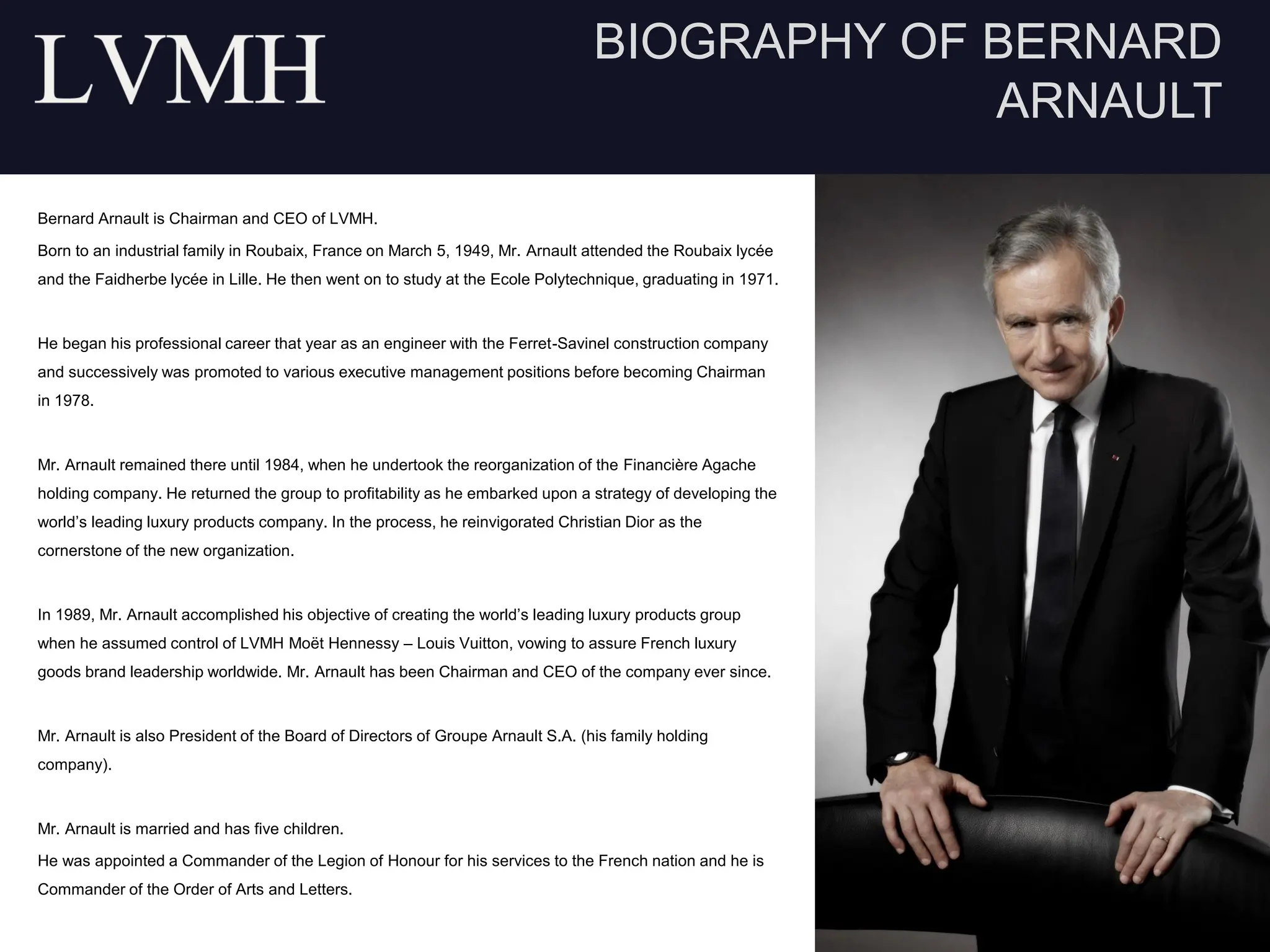 LVMH company and their analysis, descriptions | PDF
