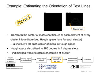 Formalization and Preliminary Evaluation of a Pipeline for Text ...