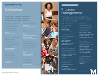2015 leadership-connections-brochure-web1 | PDF | Daycare and Pre ...