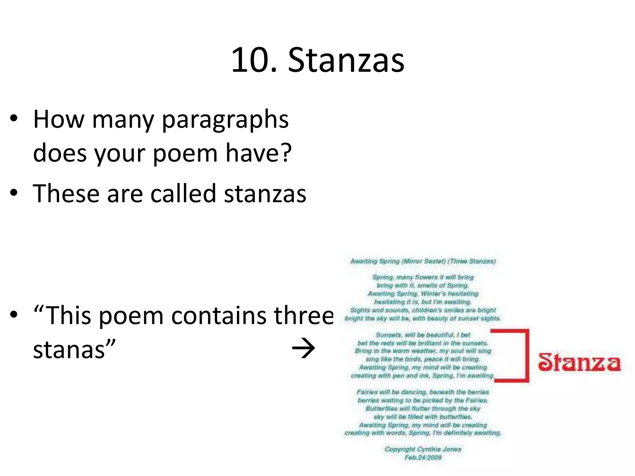 Locating Poetic Techniques (Poetry Metalanguage) | PPTX