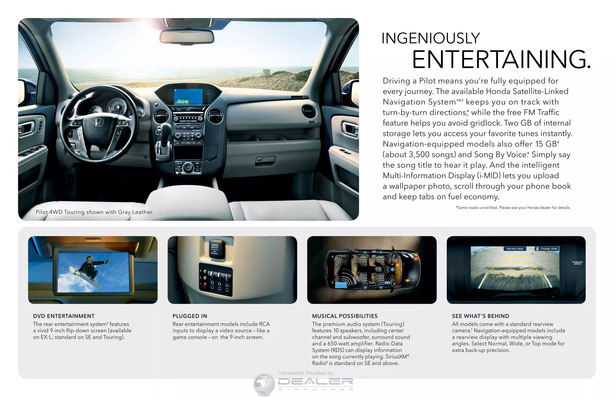 2015 Honda Pilot Brochure | PDF