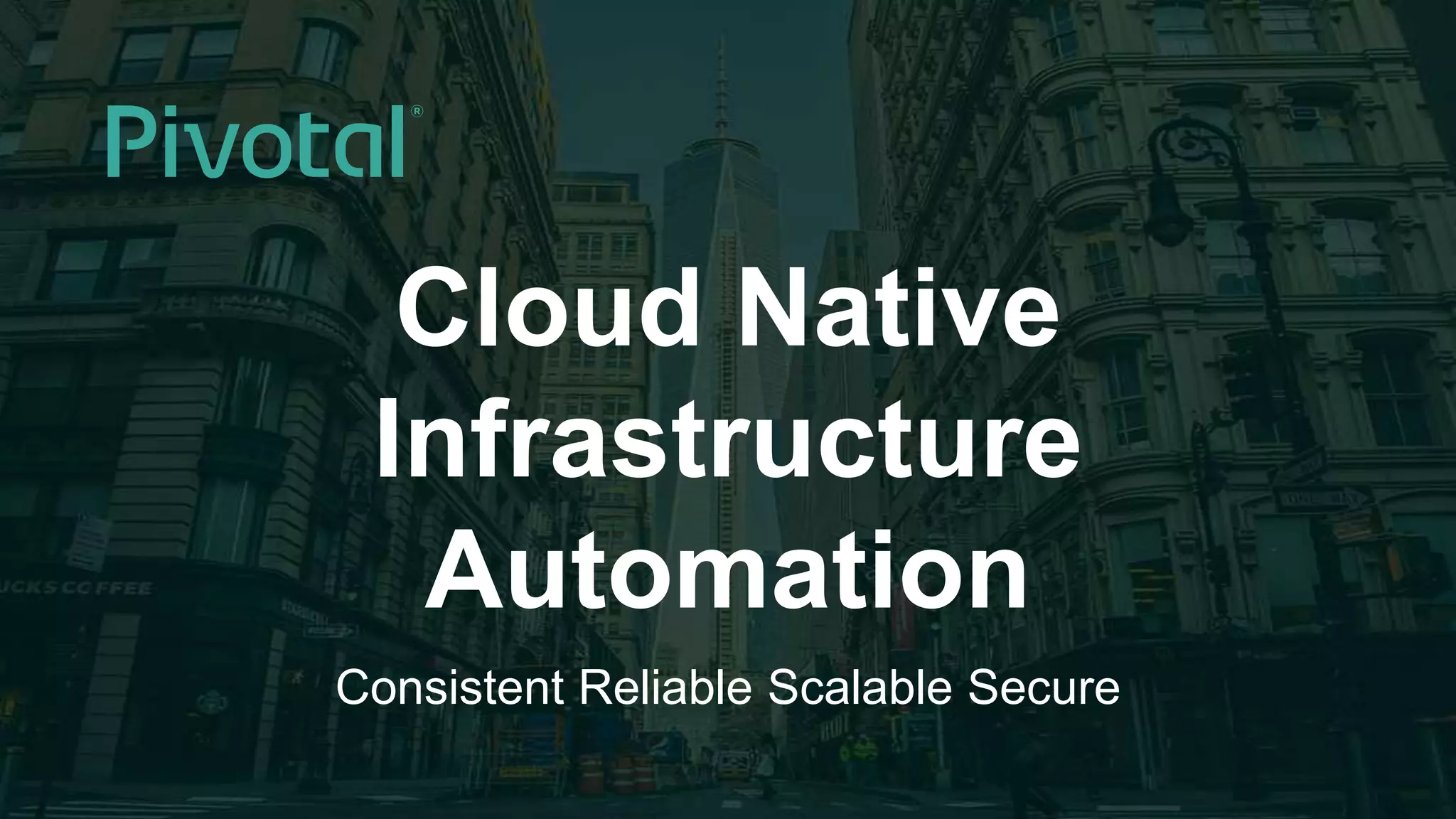 Cloud Native Infrastructure Automation | PPTX