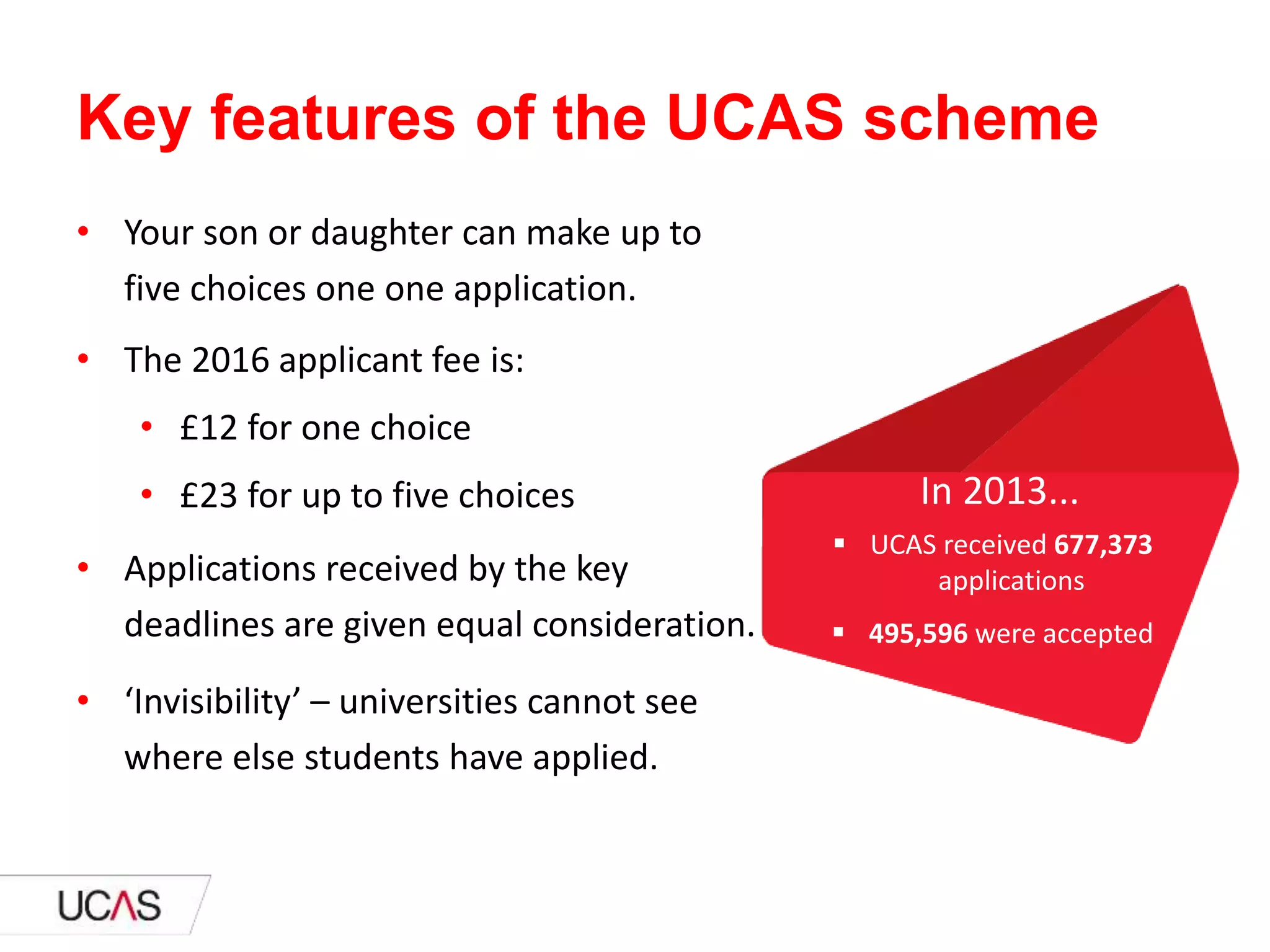 UCAS parents presentation | PPTX