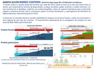 Presentación Borde costero 2015 PowerPonint | PDF