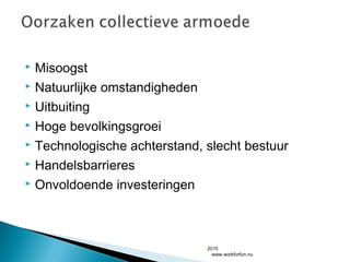 Oorzaken armoede Tjeerd de Boer | PPT