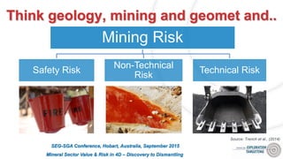 Minerals sector value & risk in 4D - Trench et al - Sep 2015 - Centre ...
