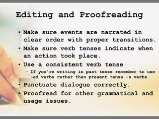 Writing the Narrative Memoir | PPTX