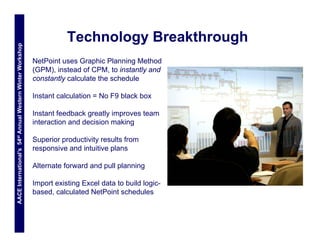 Leveraging NetPoint & Excel for Template-Based Project Planning | PPT