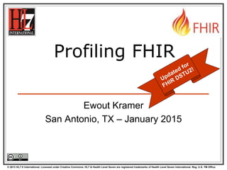 FHIR Profiling tutorial | PPT