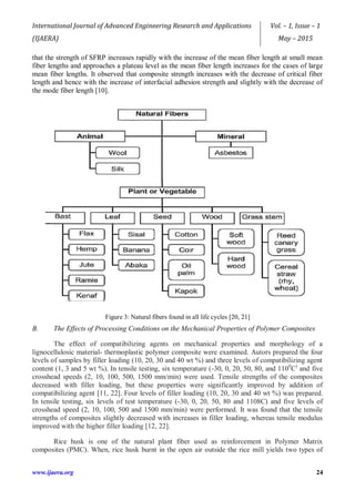 Natural Fibers Polymeric Composites with Particulate Fillers – A review ...