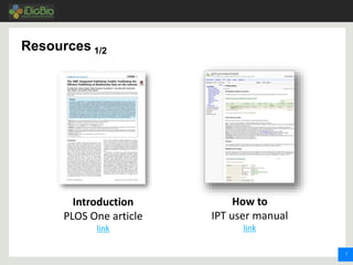 01 IPT installation webinar - Introduction | PPT