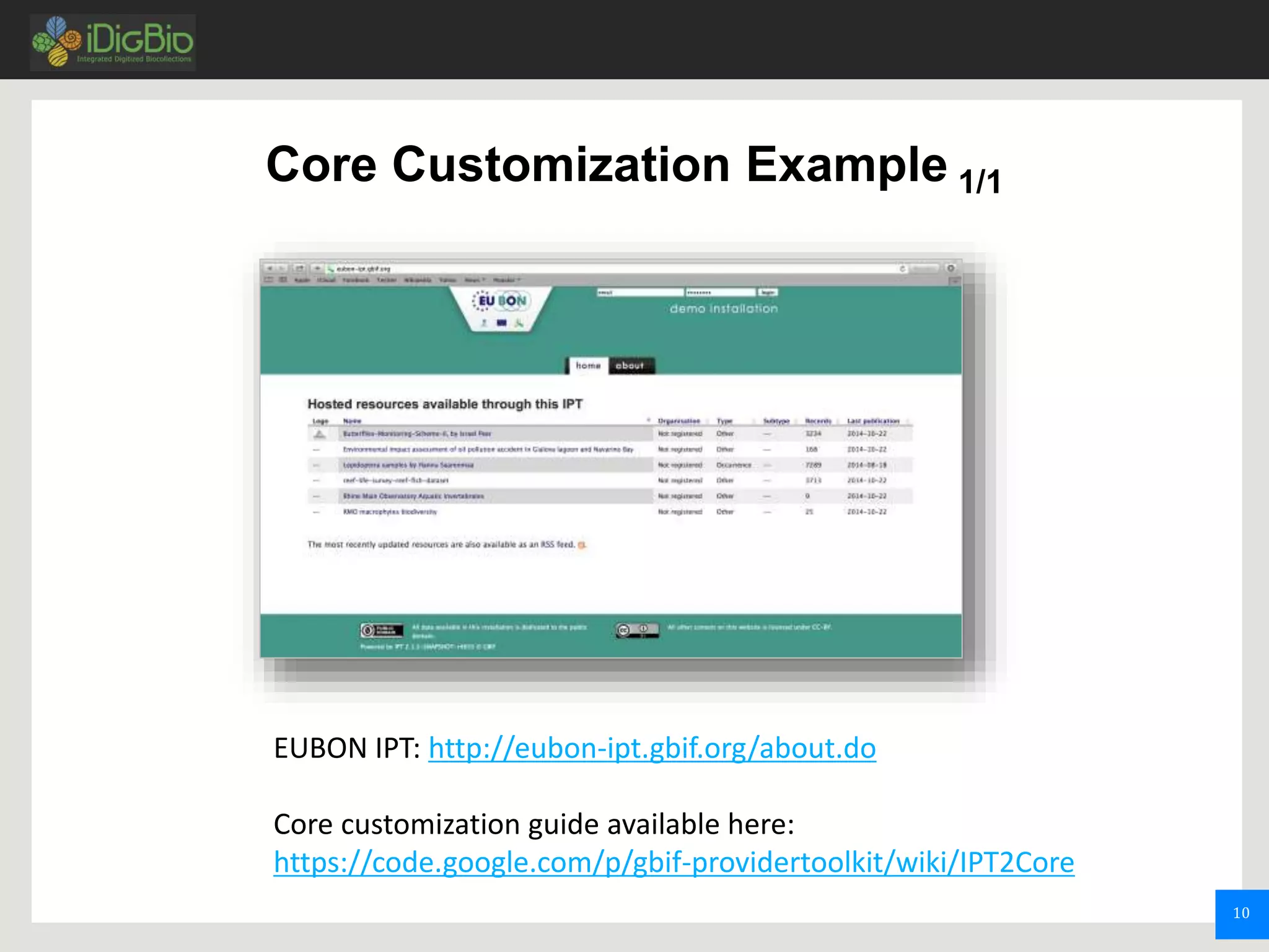 04 IPT Installation Webinar - Tool Customization | PPT