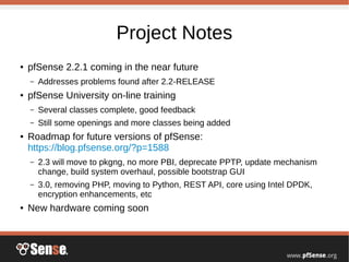 User Management and Privileges - pfSense Hangout February 2015 | PDF