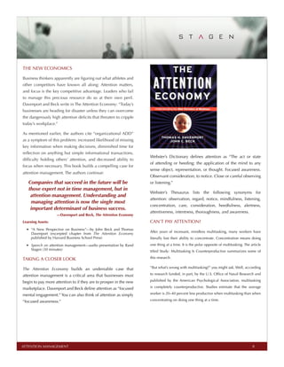 attention management guide | PDF