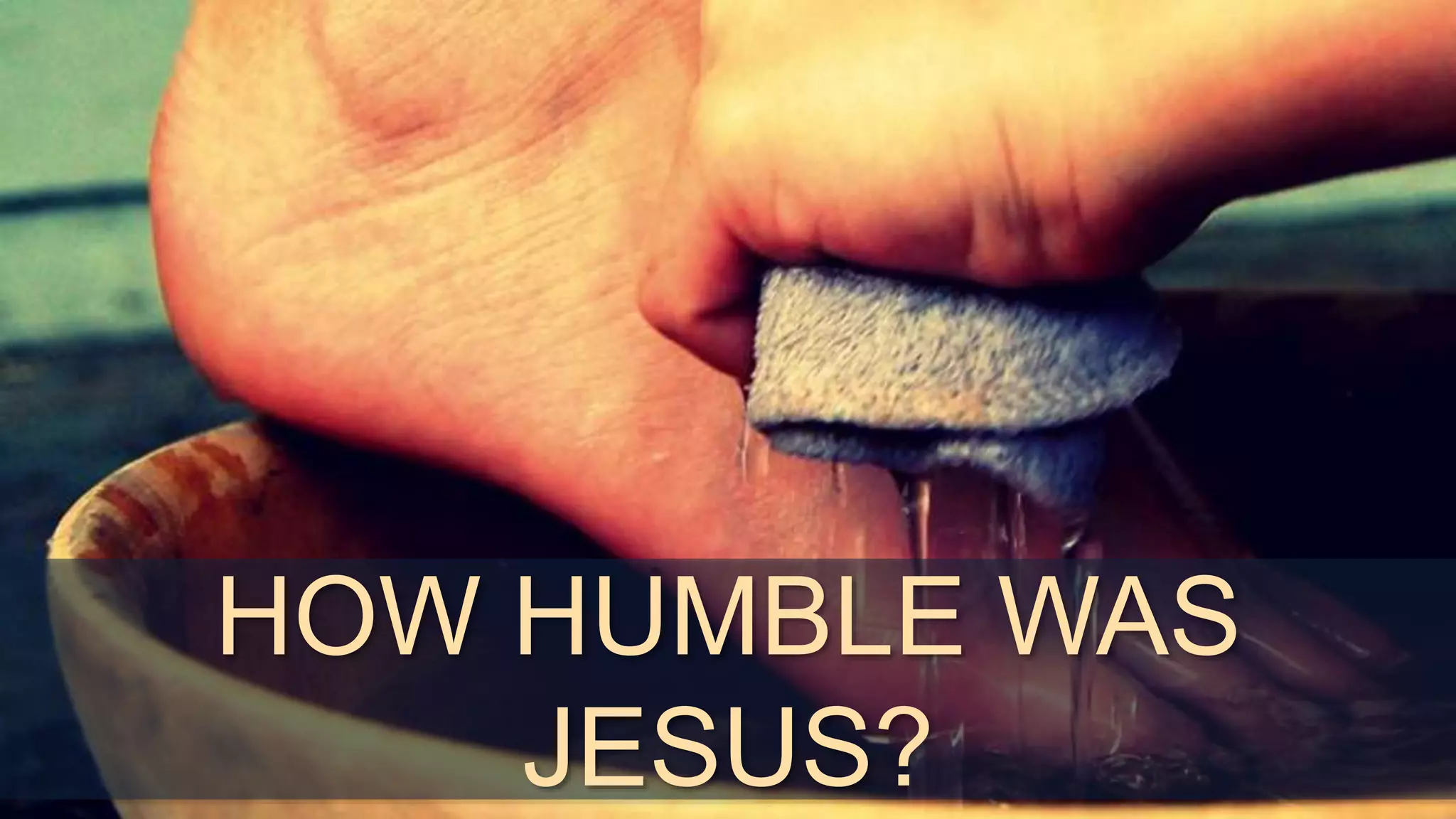 Humble Like Jesus | 8 February 2015 | Francois van Niekerk | PPTX