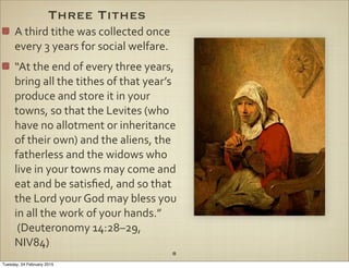 Wealth and Eternity Part 3: God's Instructions | PPT