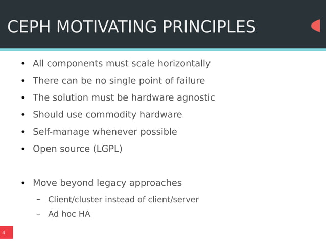 Storage tiering and erasure coding in Ceph (SCaLE13x) | PPT