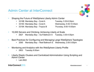 Deploy, Monitor and Manage in Style with WebSphere Liberty Admin Center ...