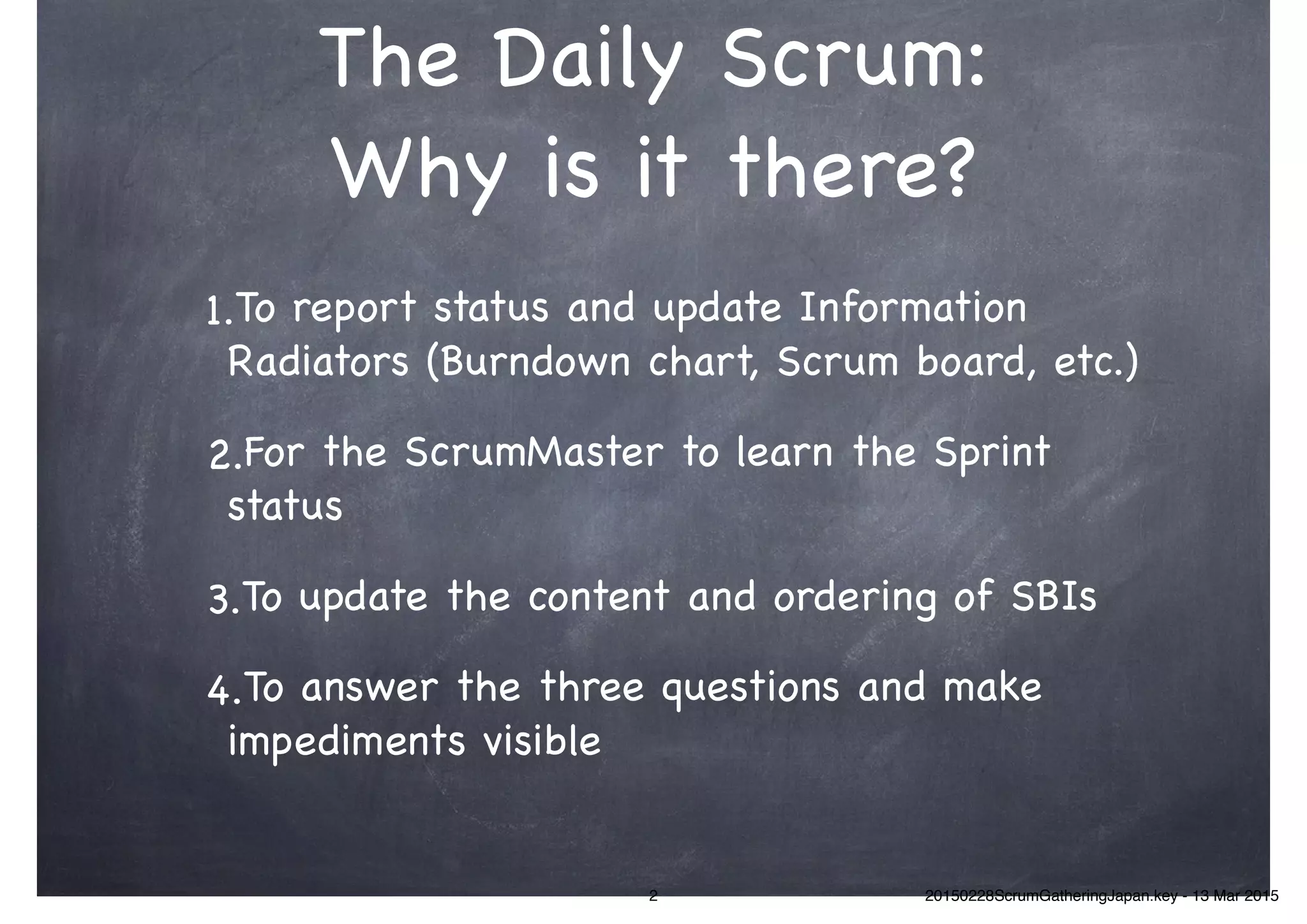 Scrum Patterns: The New Defacto Scrum Standard | PDF