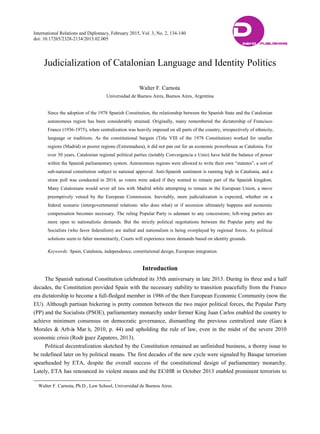 2015 02 judicialization of catalonian language and identity politics | PDF