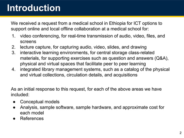 Review of ICT Models to Enhance Medical Education: Video Conferencing ...