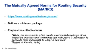 Collective responsibility for security and resilience of the global ...