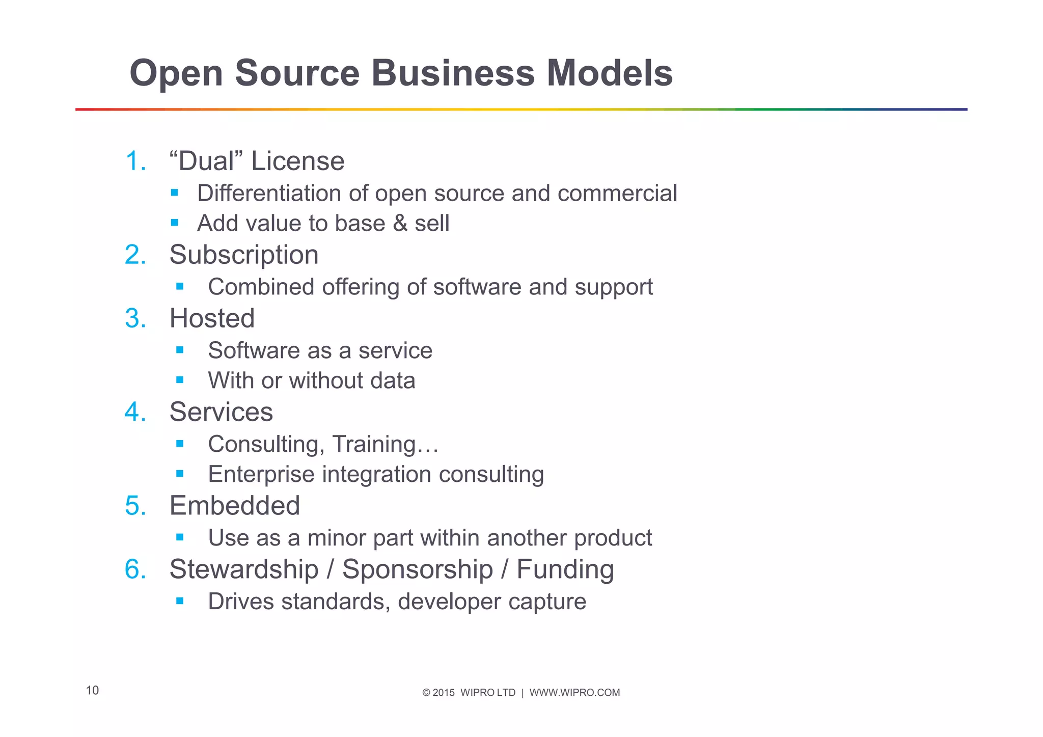 Open source business models for FOSSASIA 2015 | PDF | Technology ...