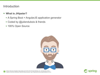 JHipster for Spring Boot webinar | PPT