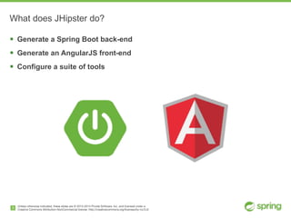 JHipster for Spring Boot webinar | PPT