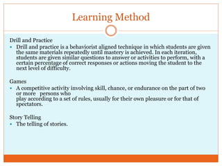 courseware and storyboard | PPT