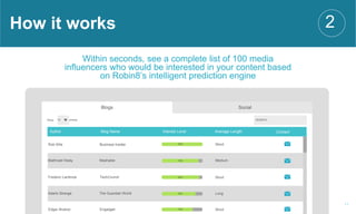 Robin8 PR Introduction by Hassan Miah | PDF | Social Networking | Internet