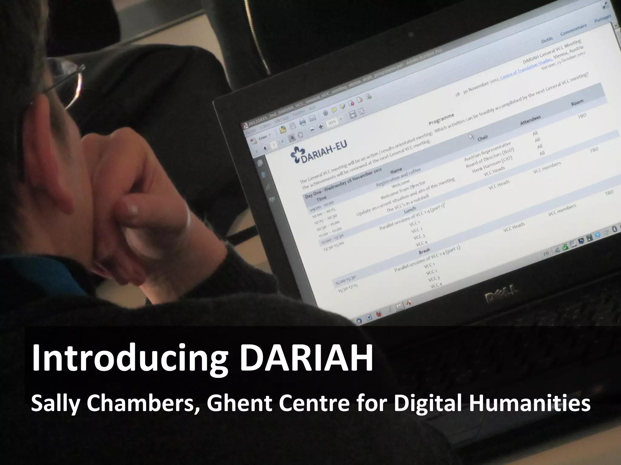 Introducing DARIAH | PPT