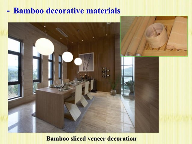 Innovative Technologies of Bamboo Processing in China | PPT