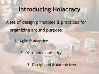 Introduction to Holacracy | PPTX