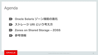 【第五回 ゼロからはじめる Oracle Solaris 11】 01 システム間での迅速な移行を実現する ZOSS (Zones on ...