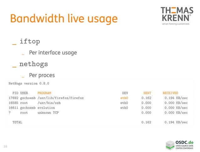 Linux Performance Profiling And Monitoring Pdf Operating Systems Computer Software And