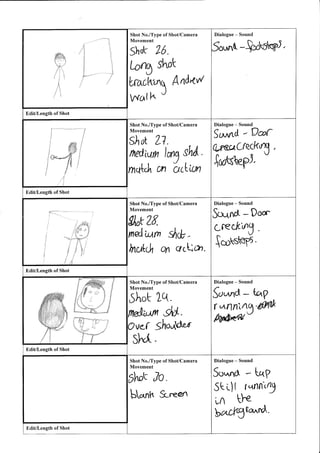 as media final film production storyboard | PDF | Video Production ...