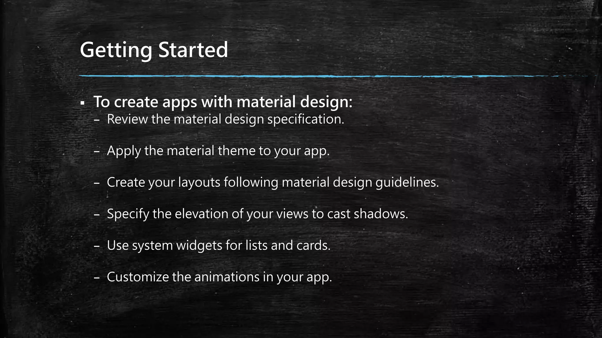 Material design - widgets and sample code | PPTX | Desktop Publishing | Computer Software and ...