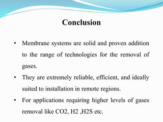 membrane reactor for gas separation | PPT