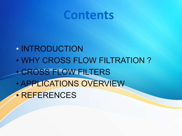 cross flow filtration | PPTX | Chemistry | Science